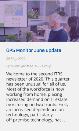 Monitor your infrastructure - OP5 | ITRS Group